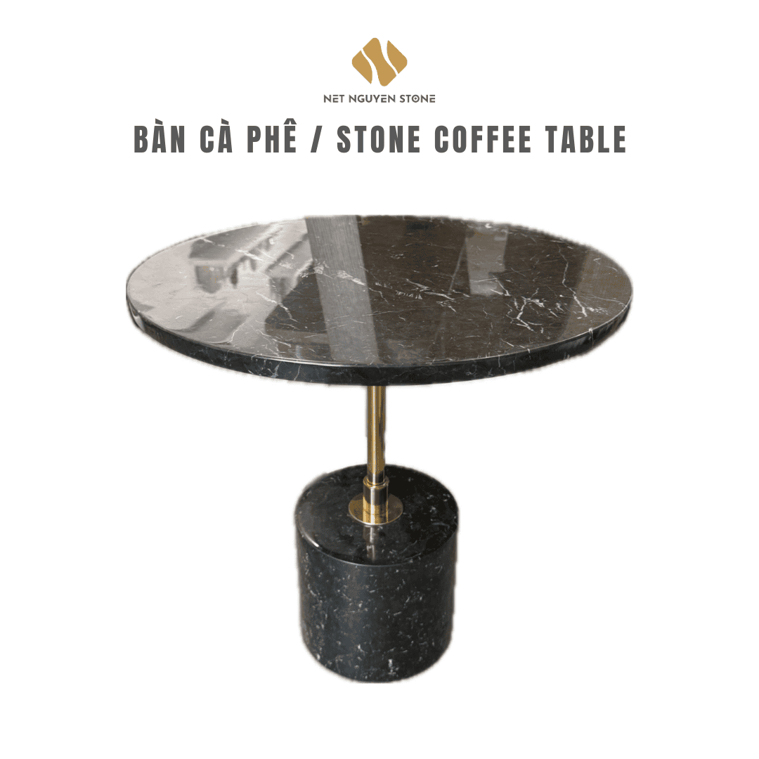 Bàn Café (Đen) NETNGUYEN STONE